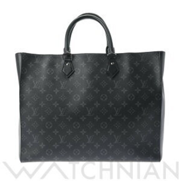 Louis Vuitton | Bags | Louis Vuitton Monogram Eclipse Black Grand Sac ...